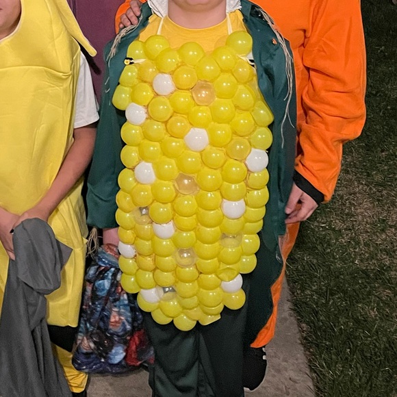 Costumes | Handmade Green Corn Cob Kids Costume | Poshmark